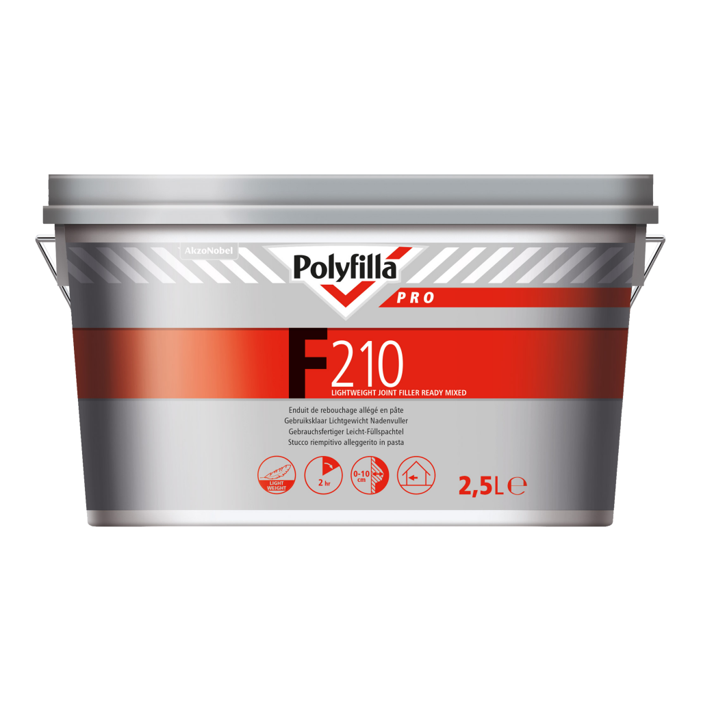 Polyfilla Pro F210 Vulmiddel kant en klaar | VerfPoint.nl