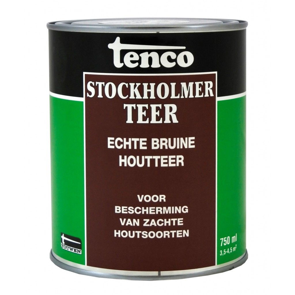 Tenco Stockholmer Teer - Tenco verf en beits | VerfPoint.nl